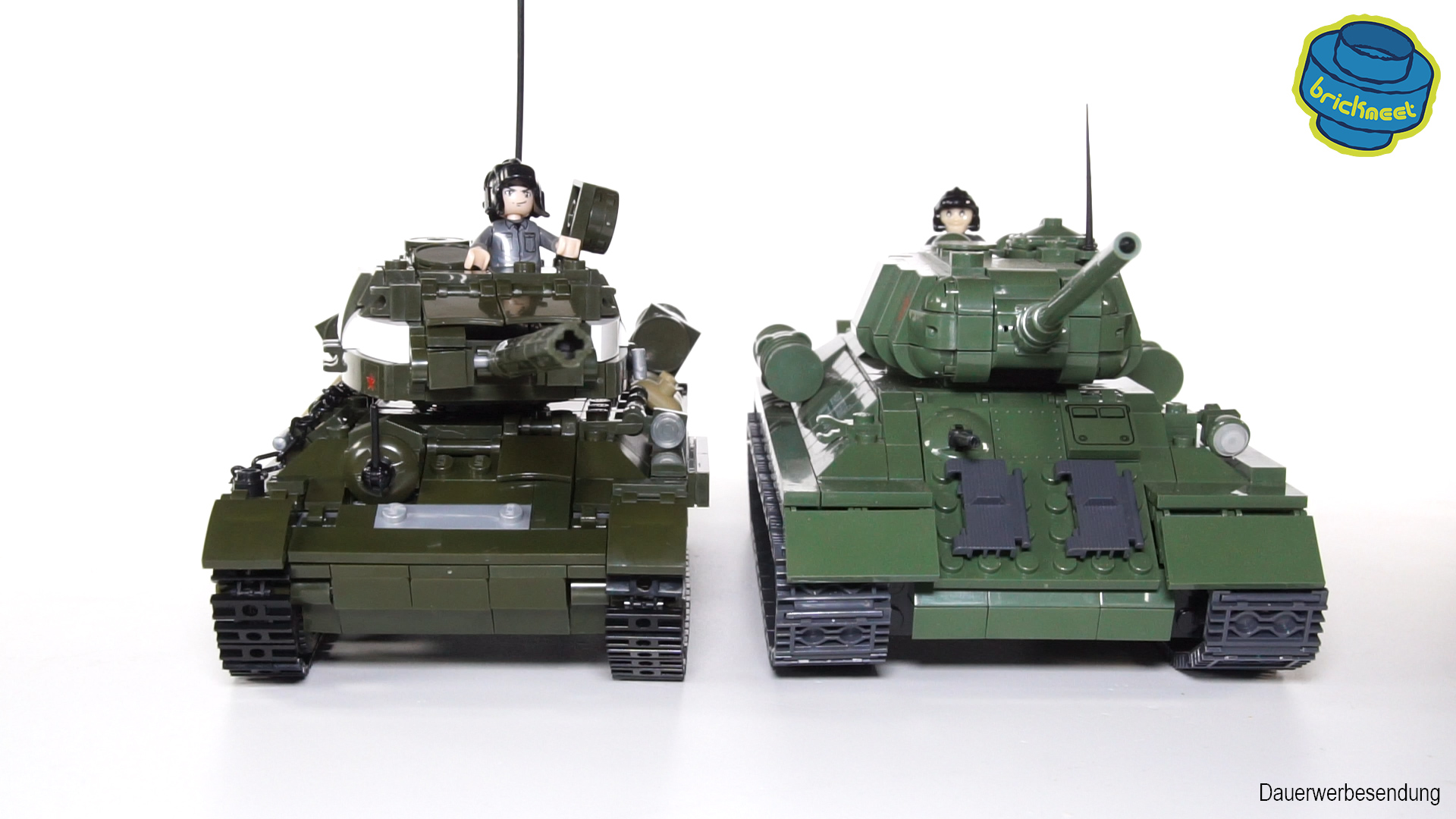 Sluban B0689 T34/85 - Speed Build Review - BrickMeet DE