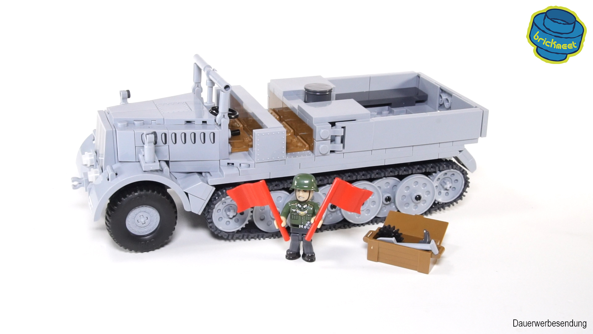 Cobi 2522 SD.KFZ 9 Famo - Speed Build Review - BrickMeet DE