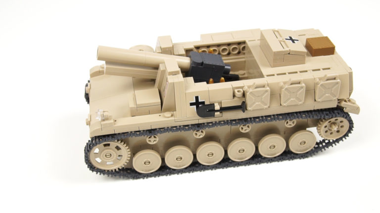COBI 2528 Sturmpanzer II *Afrika Korps* - Speed Build Review - BrickMeet DE