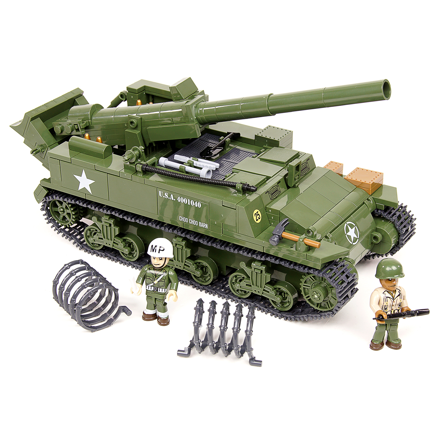 COBI 2531 M12 Gun Motor Carriage - Speed Build Review - BrickMeet DE