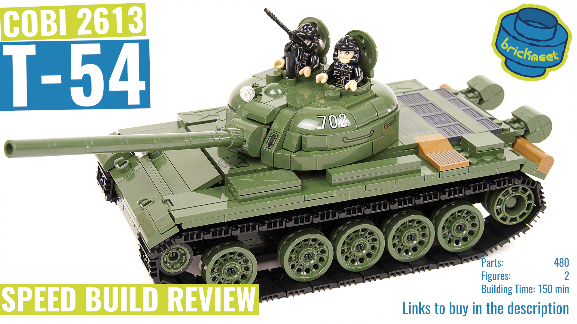 COBI 2236 M113 APC - Speed Build Review - BrickMeet DE