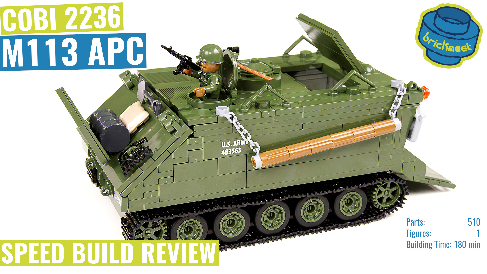 COBI 2269 - Cromwell Mk.IV "HELA" (Speed Build Review) - BrickMeet DE