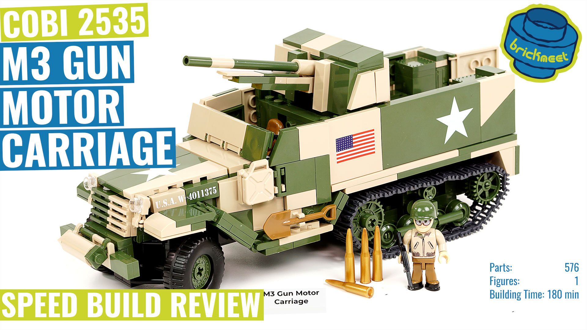 Reobrix 55027 - Missile Tank RC + Firing (Speed Build Review ...