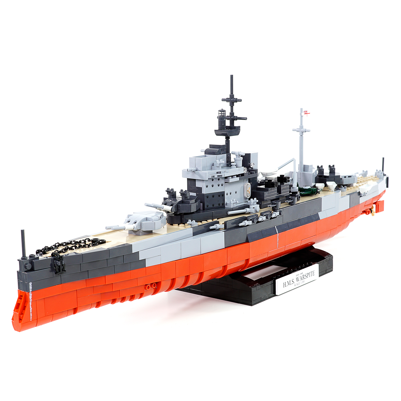 COBI 4820 HMS Warspite - Speed Build Review - BrickMeet DE