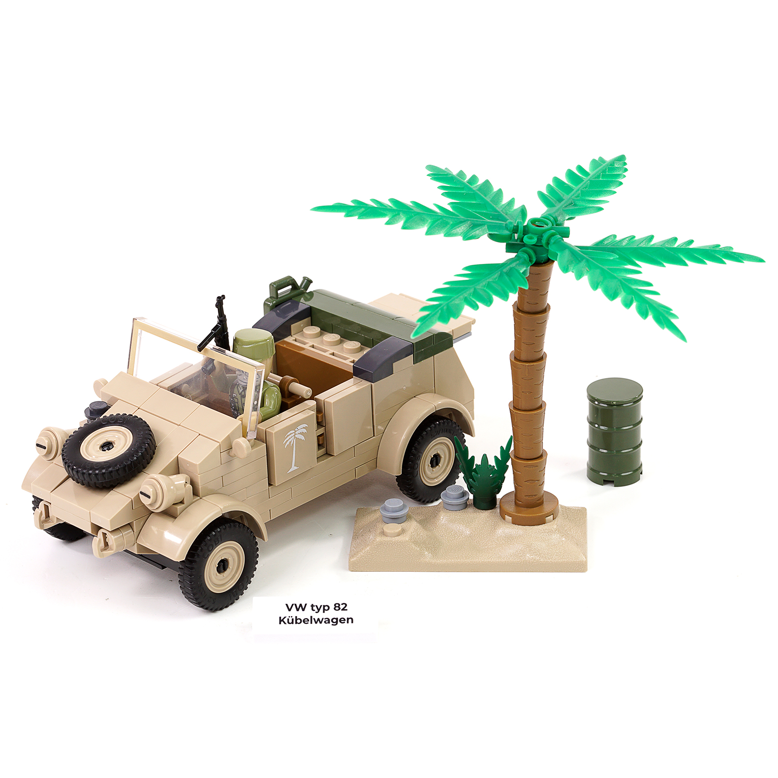 COBI 2402 VW TYP 82 Kübelwagen - Speed Build Review - BrickMeet DE