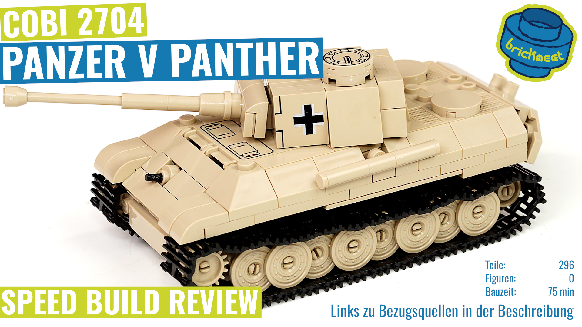COBI 2554 - Panzer VIII Maus Limited Edition (Speed Build Review ...