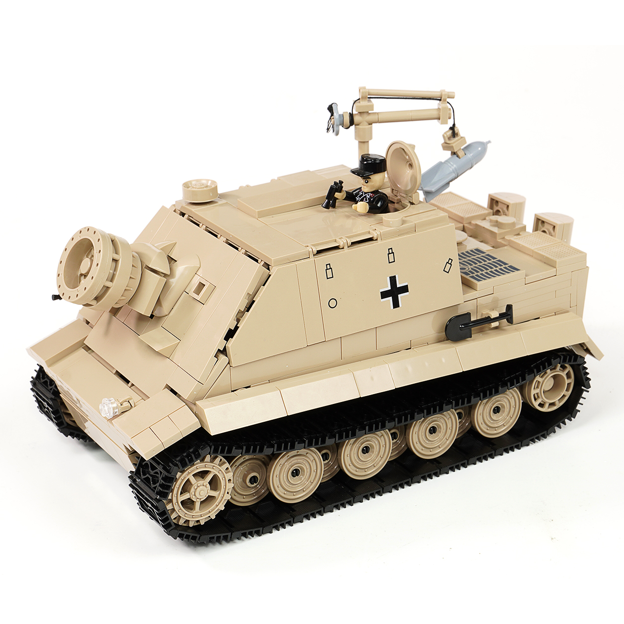 COBI 2513 - 38cm Sturmtiger - Speed Build Review - BrickMeet DE