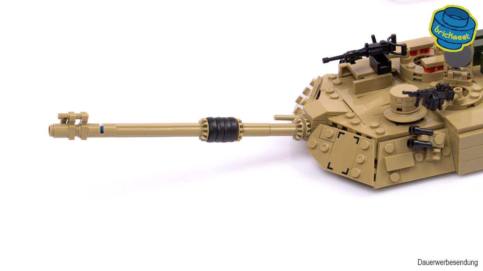 KAZI KY10000 - M1A2 Abrams MBT - Speed Build Review - BrickMeet DE