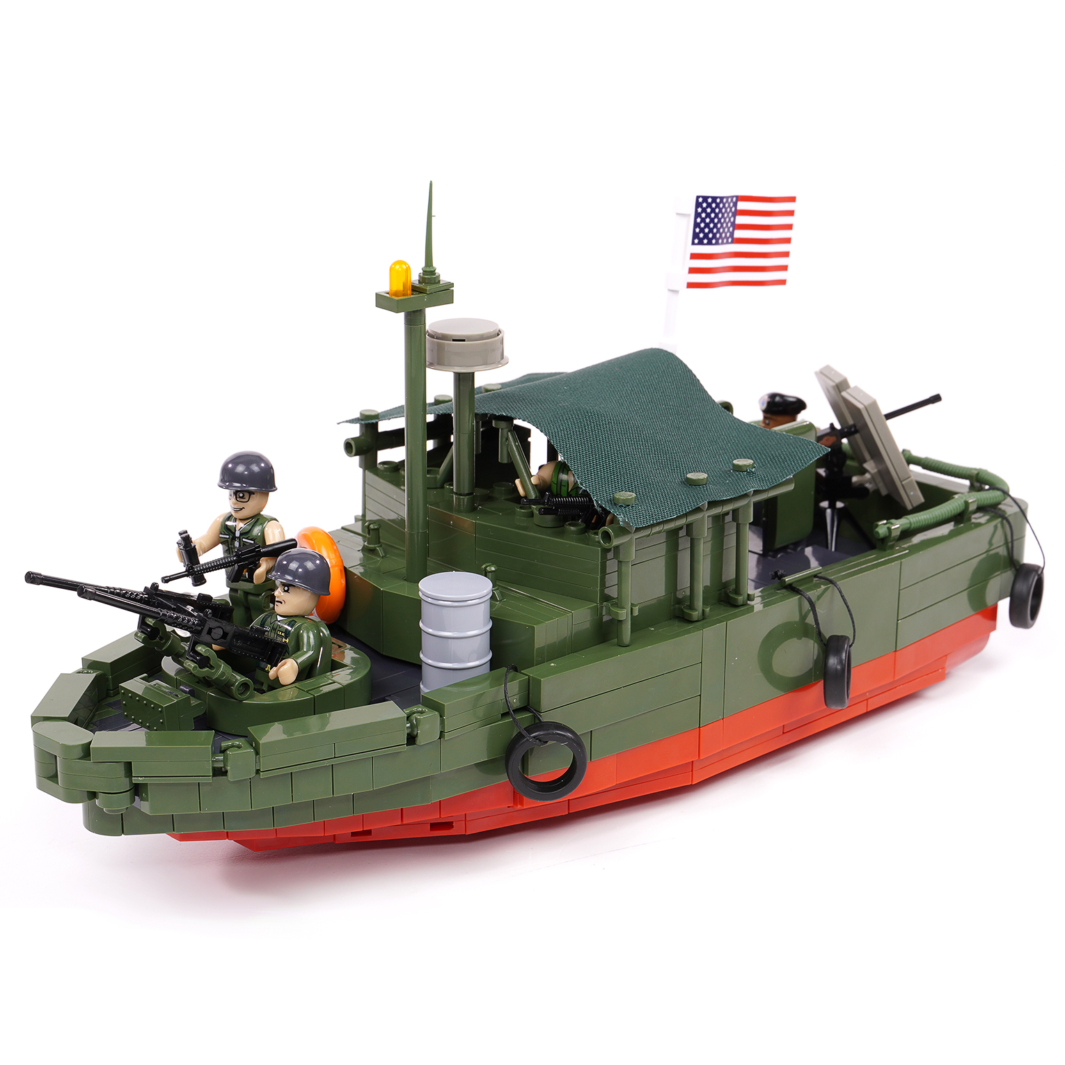 COBI 2238 - Patrol Boat River Mk II - Speed Build Review - BrickMeet DE