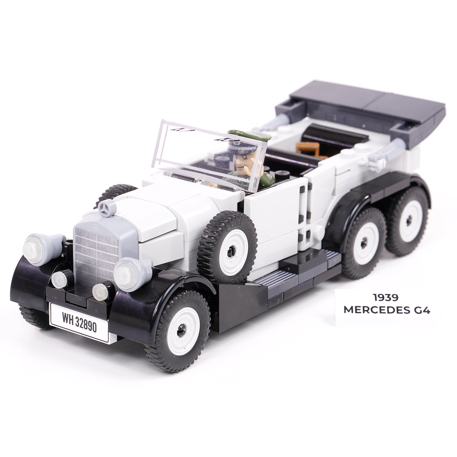 COBI 2409 - 1939 Mercedes G4 - Speed Build Review - BrickMeet DE