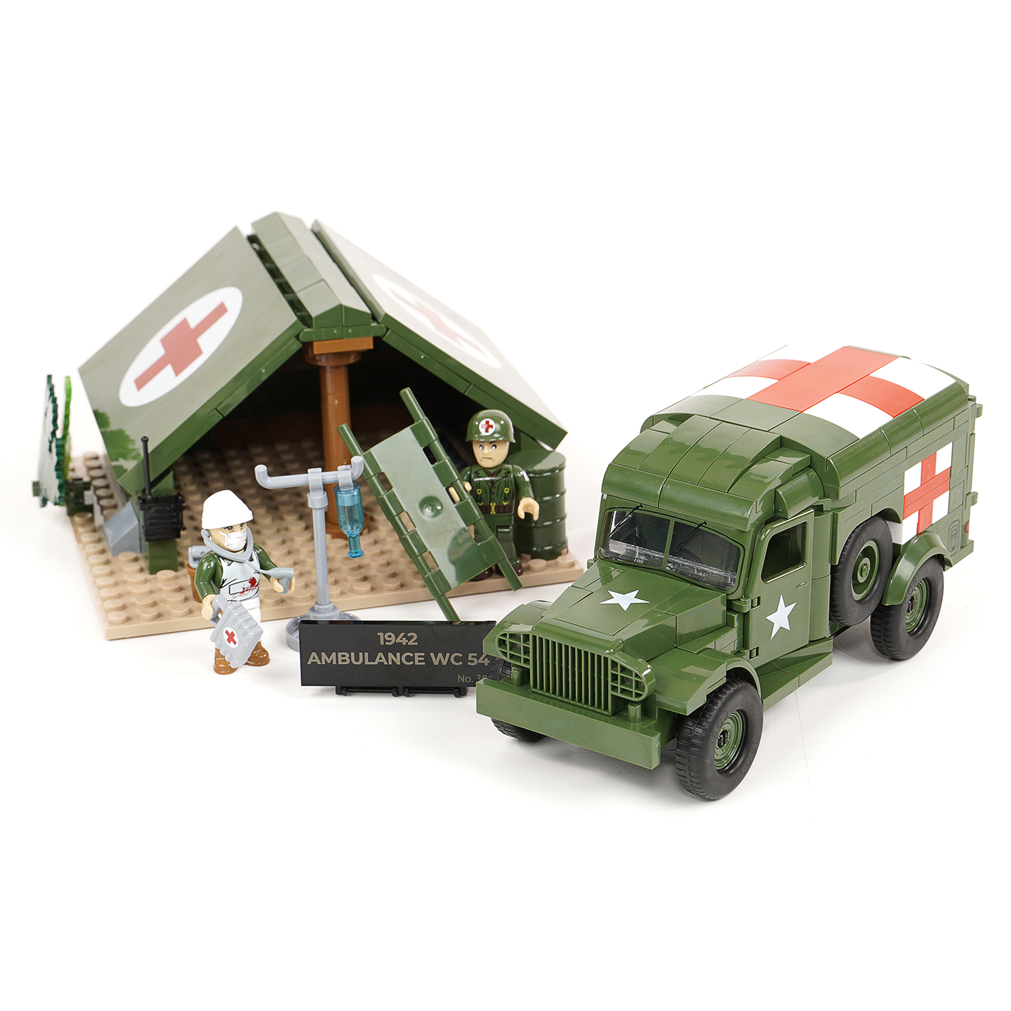 COBI 2268 - US Field Hospital *LIMITED EDITION* (Speed Build Review ...