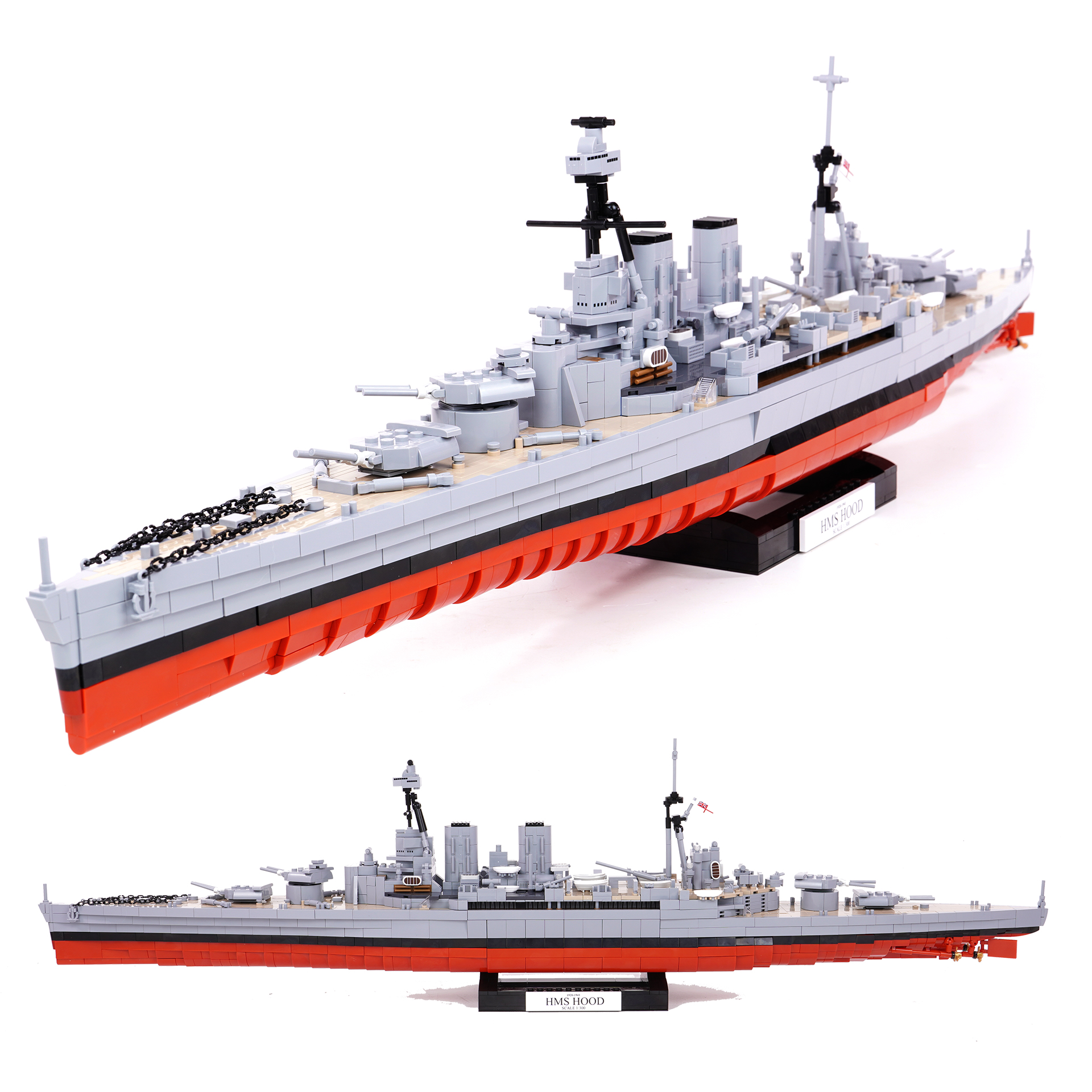 COBI 4830 - HMS HOOD (Speed Build Review) - BrickMeet DE