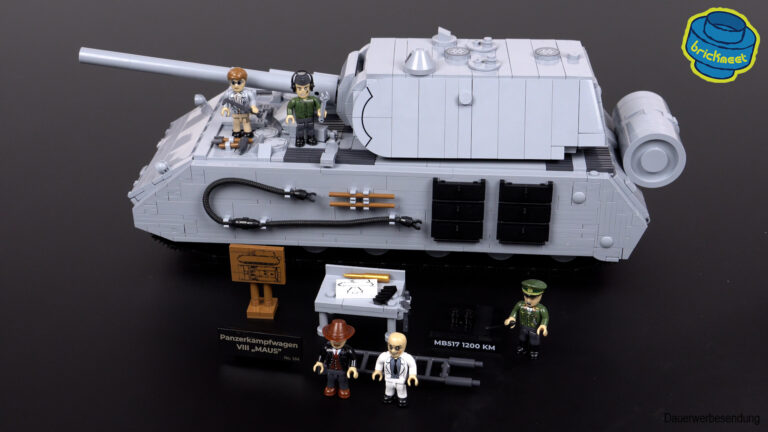 COBI 2554 - Panzer VIII Maus Limited Edition (Speed Build Review ...