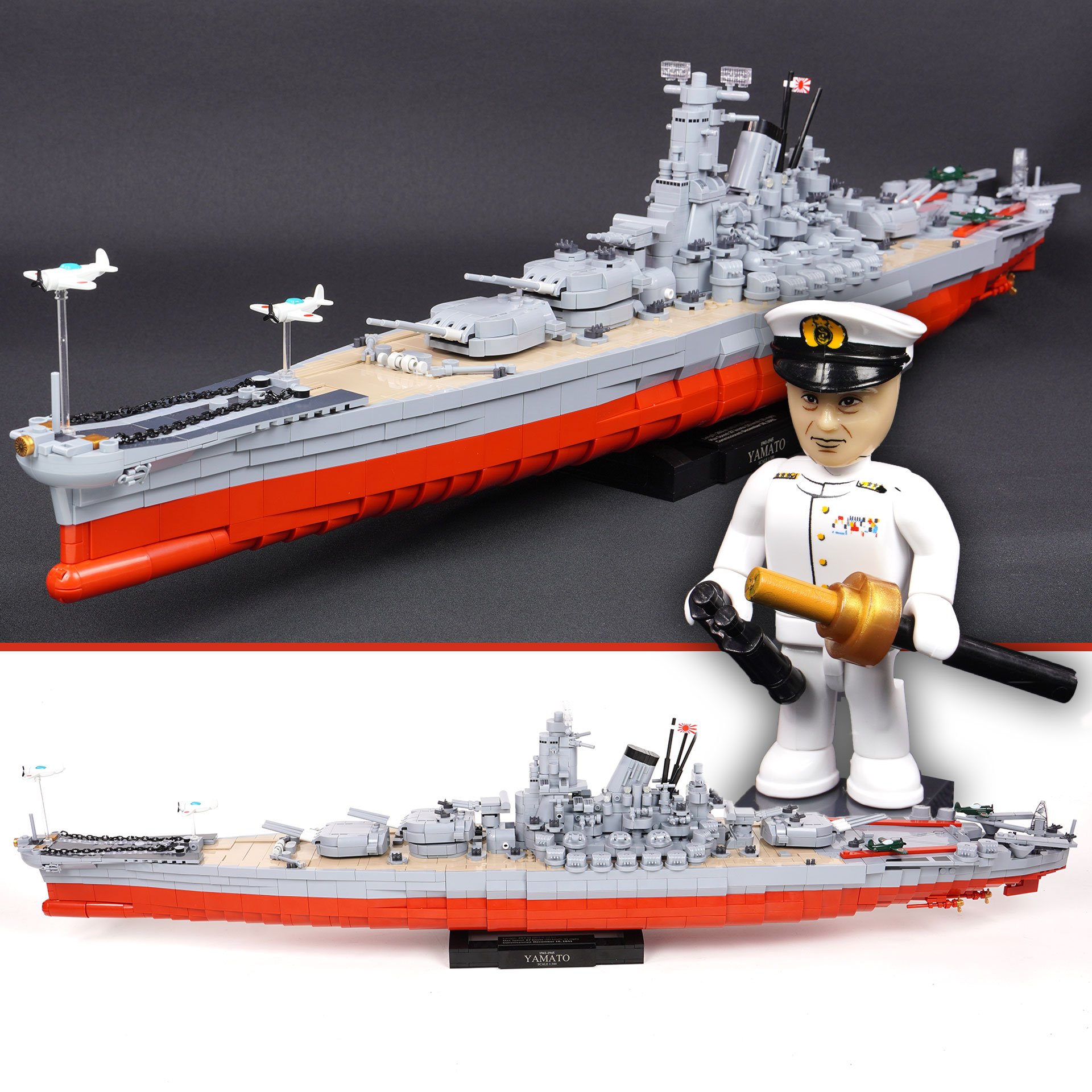 COBI 4832 - Battleship Yamato - Executive Edition (Speed Build Review ...