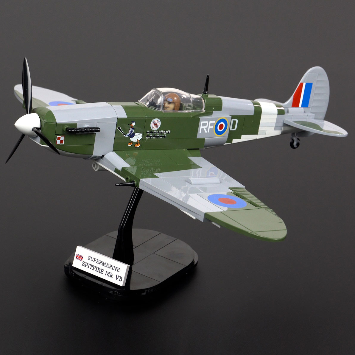 COBI 5725 - Supermarine Spitfire Mk. VB (Speed Build Review) - BrickMeet DE