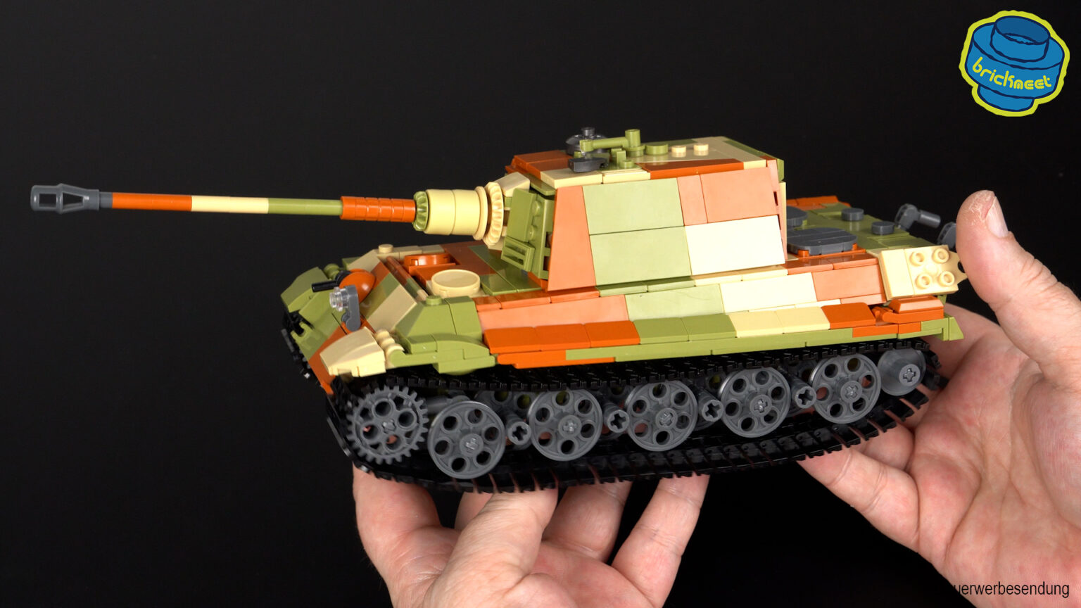 Sluban B0980 - King Tiger + Tank Destroyer 2in1 - PzKpfw VI Tiger II ...