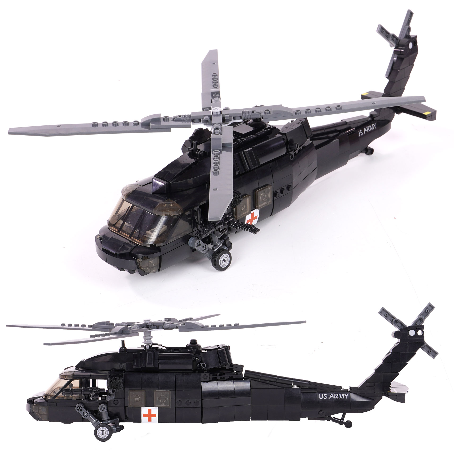 Sluban B1012 - Black Hawk Rescue Helicopter (Speed Build Review ...