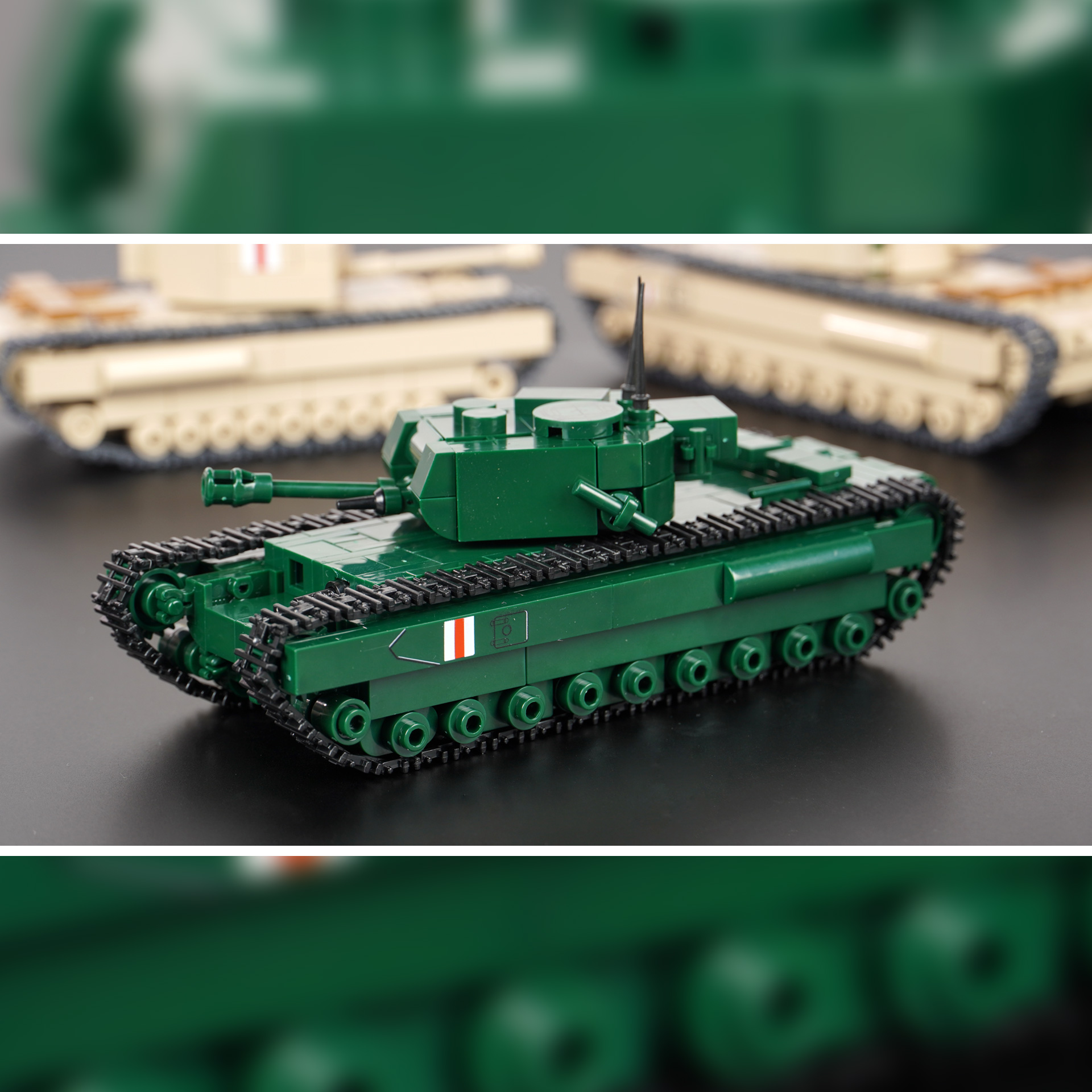 COBI 2717 - Churchill Mk. IV (Speed Build Review) - BrickMeet DE