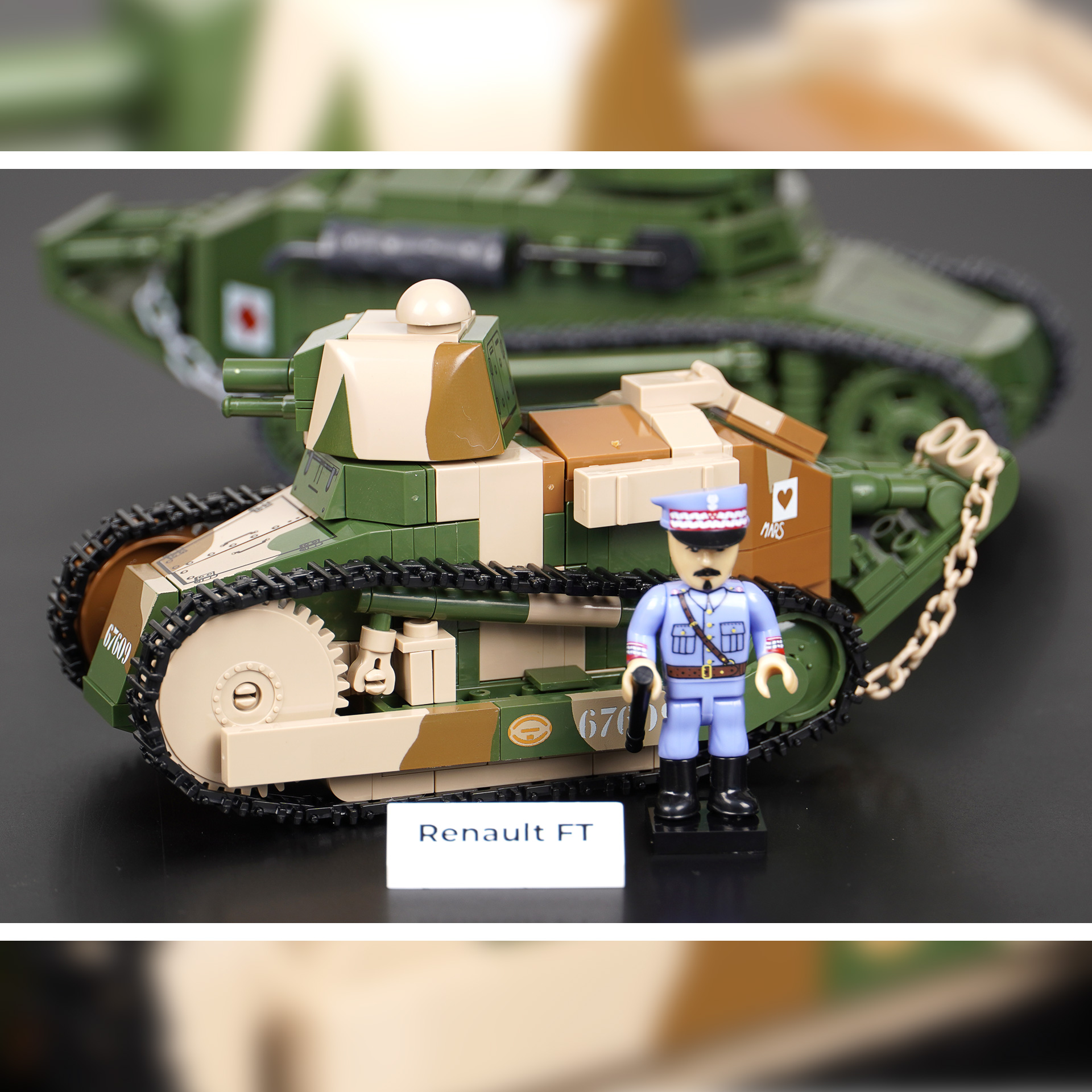 COBI 2992 - Renault FT 1920 Victory Tank (Speed Build Review ...