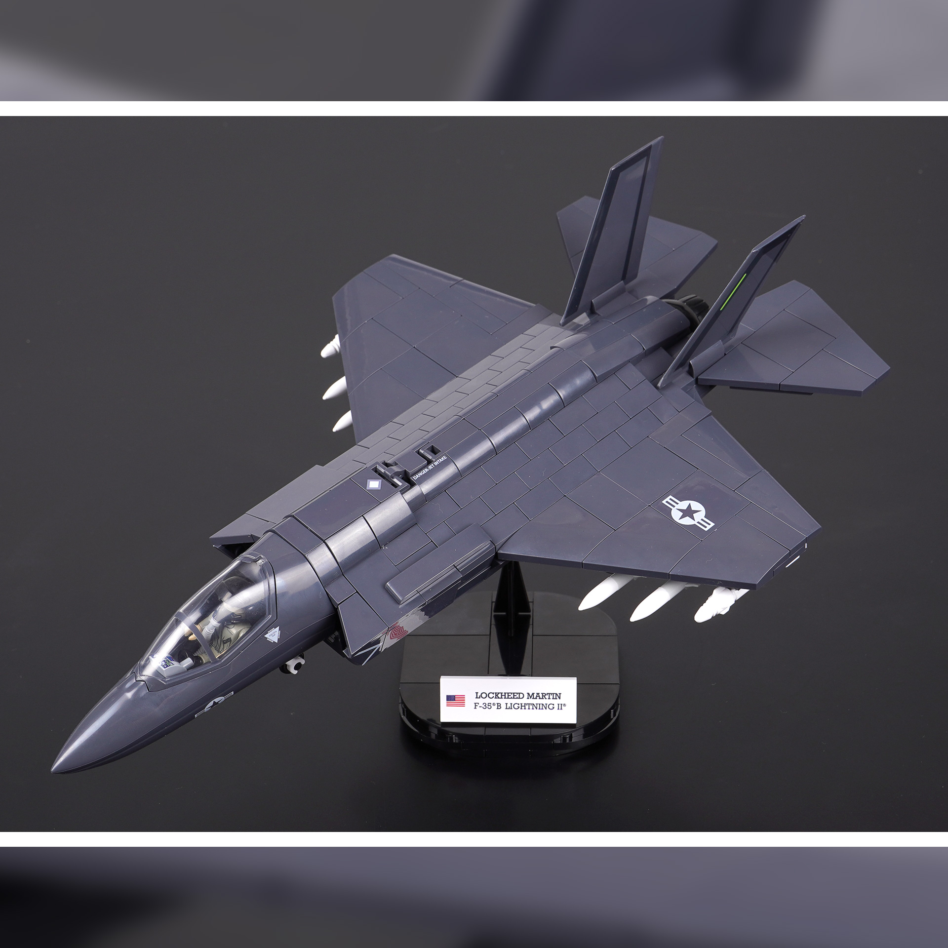 COBI 5829 - F-35 B Lightning II (Speed Build Review) - BrickMeet DE