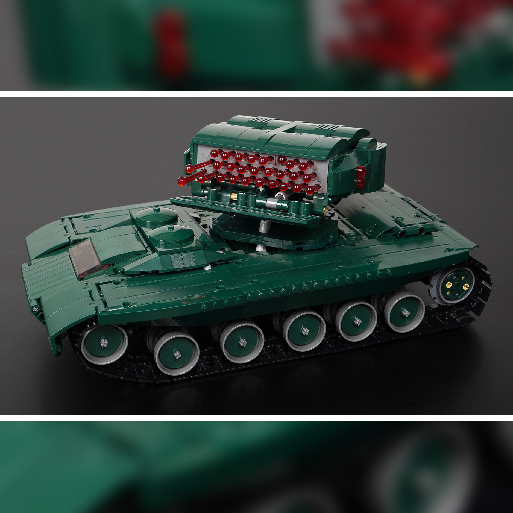 Reobrix 55027 - Missile Tank RC + Firing (Speed Build Review ...