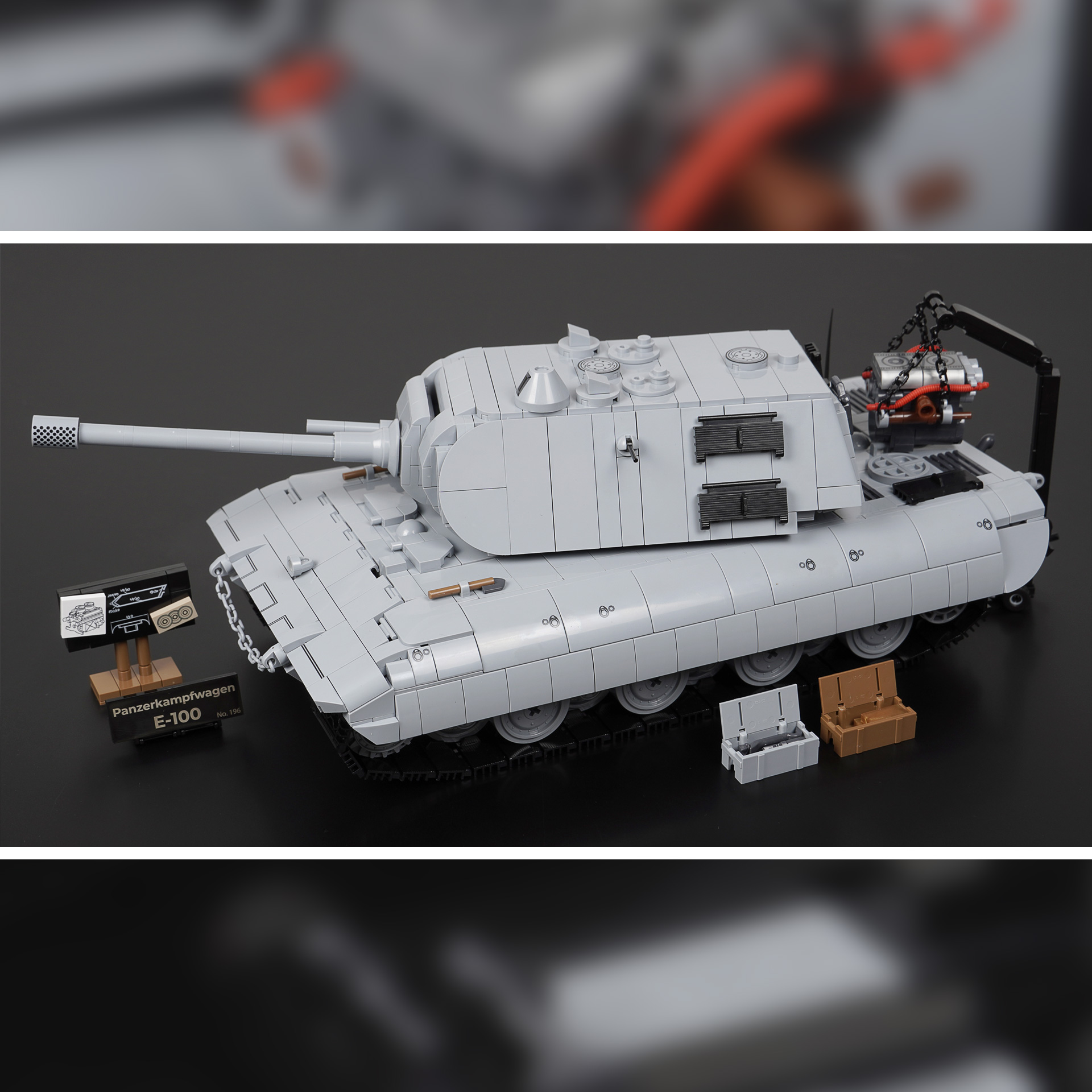 COBI 2571 - E-100 Super Heavy Tank - Limited Edition (Speed Build ...