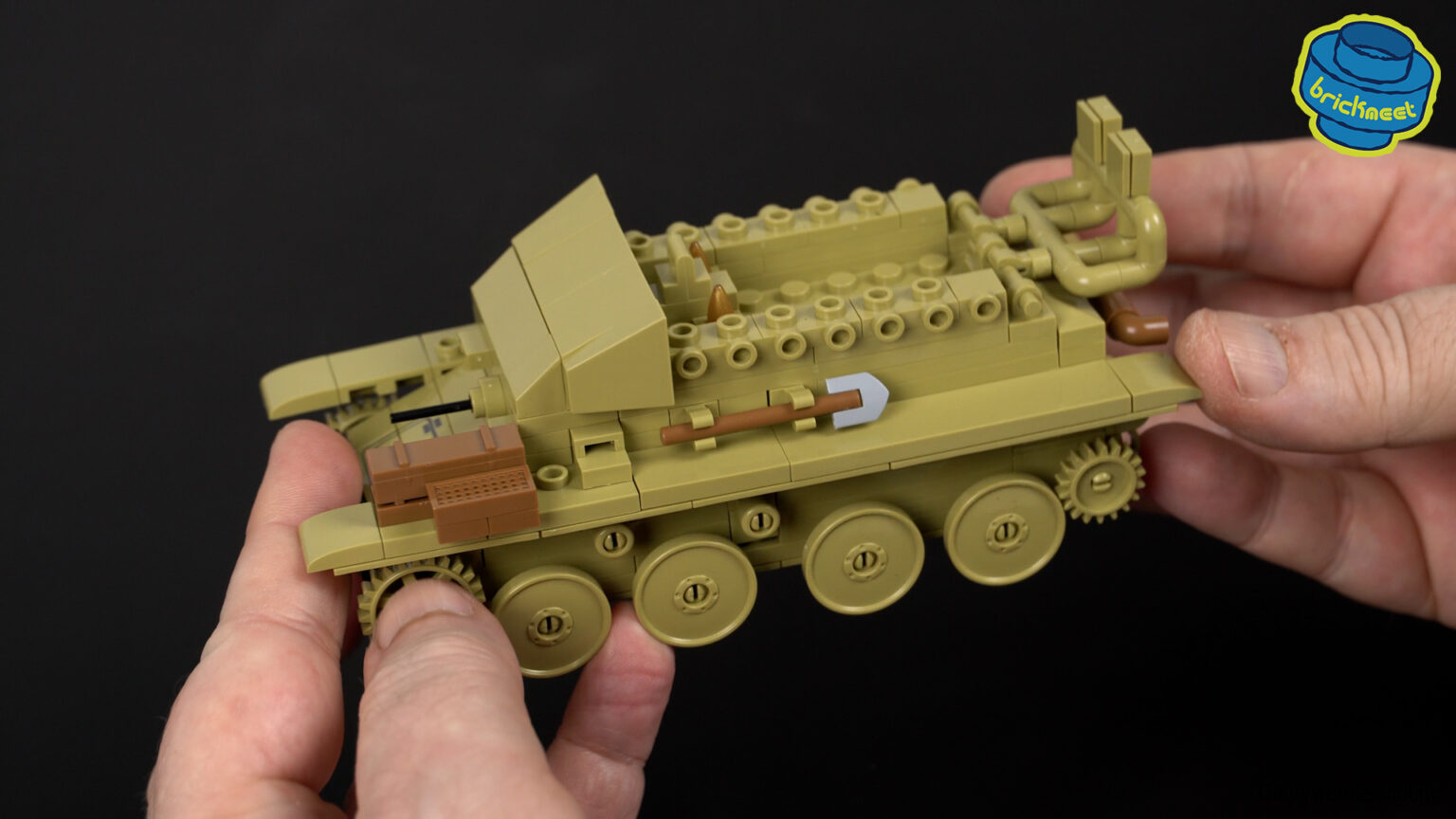 COBI 3050 - Company of Heroes 3 Marder III Sd.Kfz.139 Afrika Korps ...