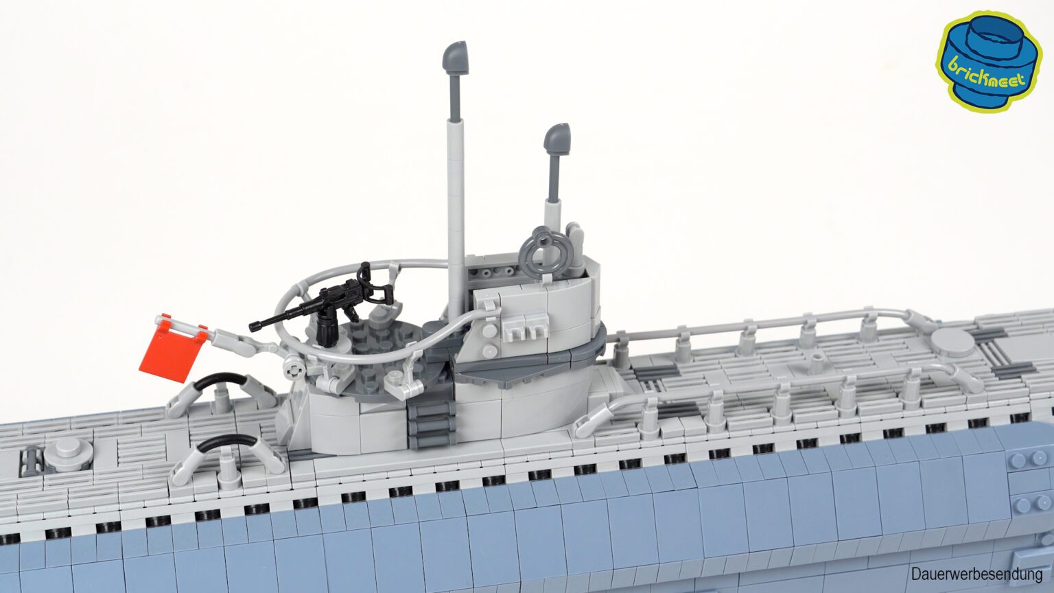 Panlos 628011 - German U-552 Type VII C (Speed Build Review) - BrickMeet DE