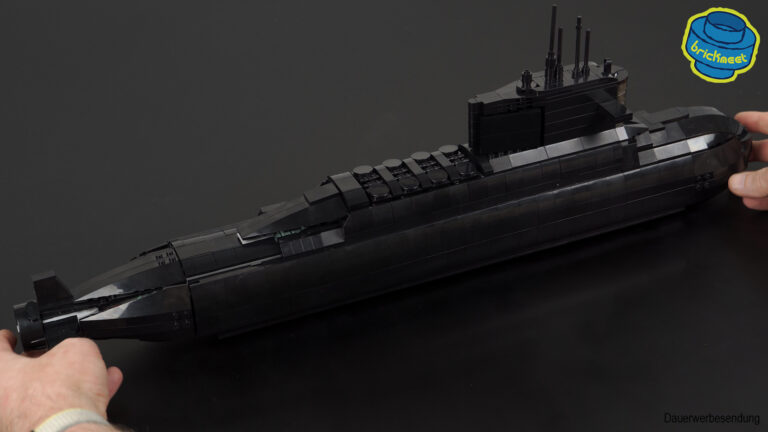 Reobrix 800 - Nuclear Submarine With Full Detailed Interior (Speed ...