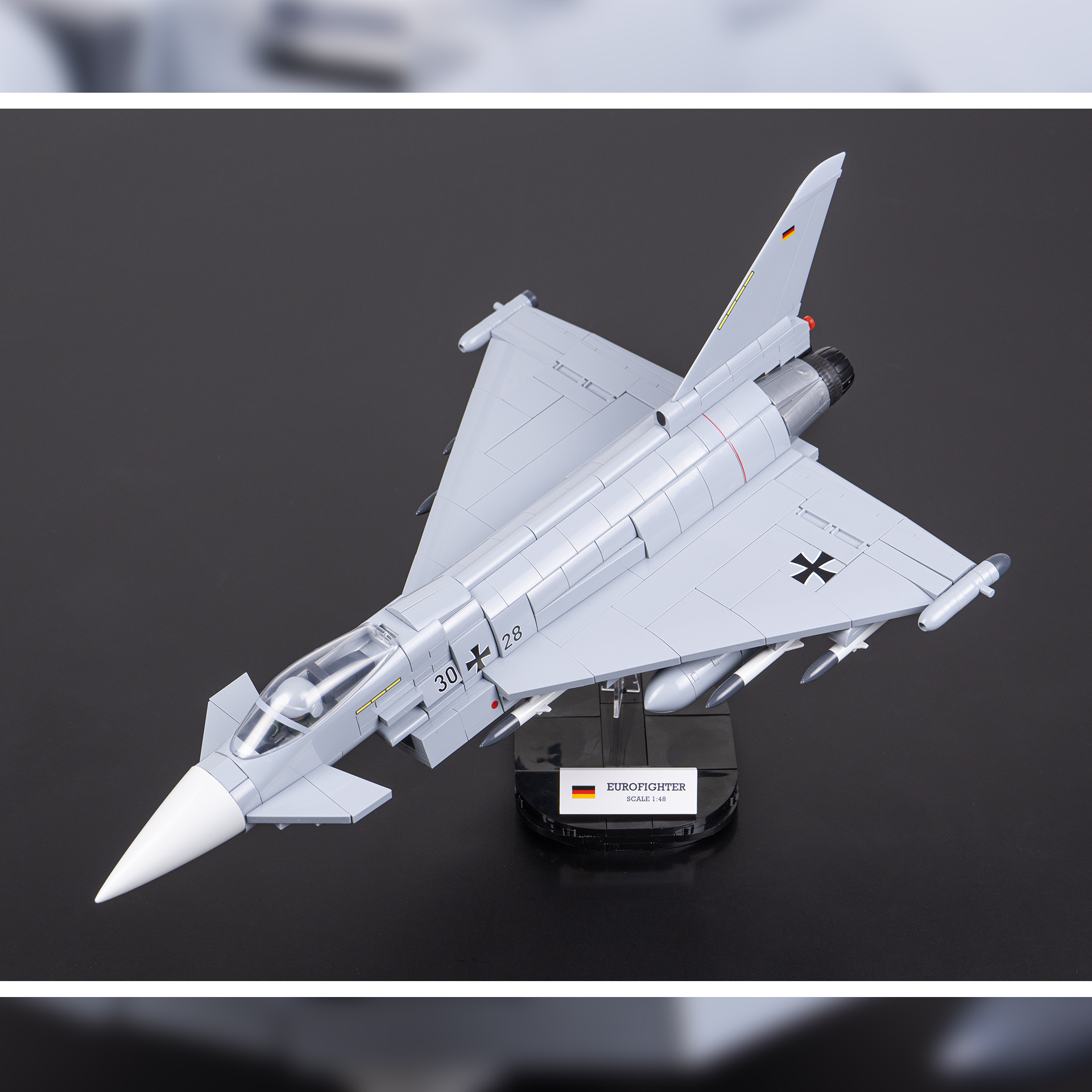 COBI 5848 - Eurofighter Typhoon (Speed Build Review) - BrickMeet DE