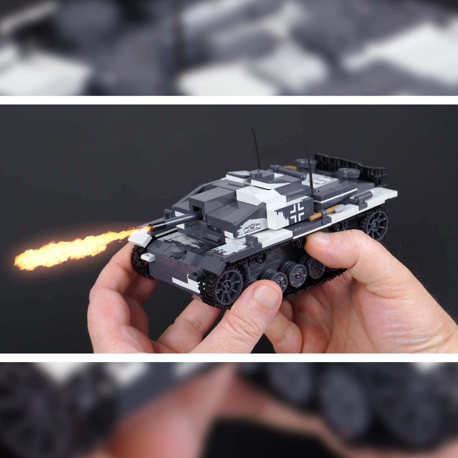 COBI 2286 - StuG III Ausf. F/8 - Flammpanzer (Speed Build Review ...