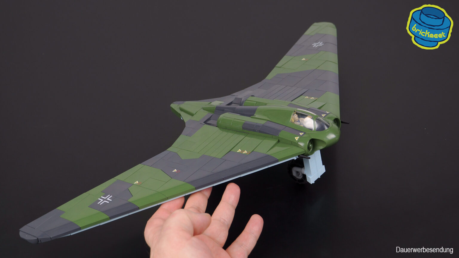 COBI 5757 - Horton Ho 229 - Futuristic Flying Wings (Speed Build Review ...