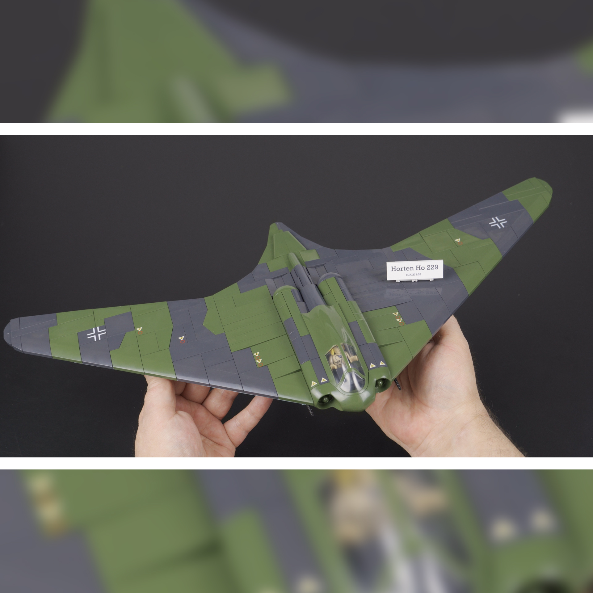 COBI 5757 - Horton Ho 229 - Futuristic Flying Wings (Speed Build Review ...