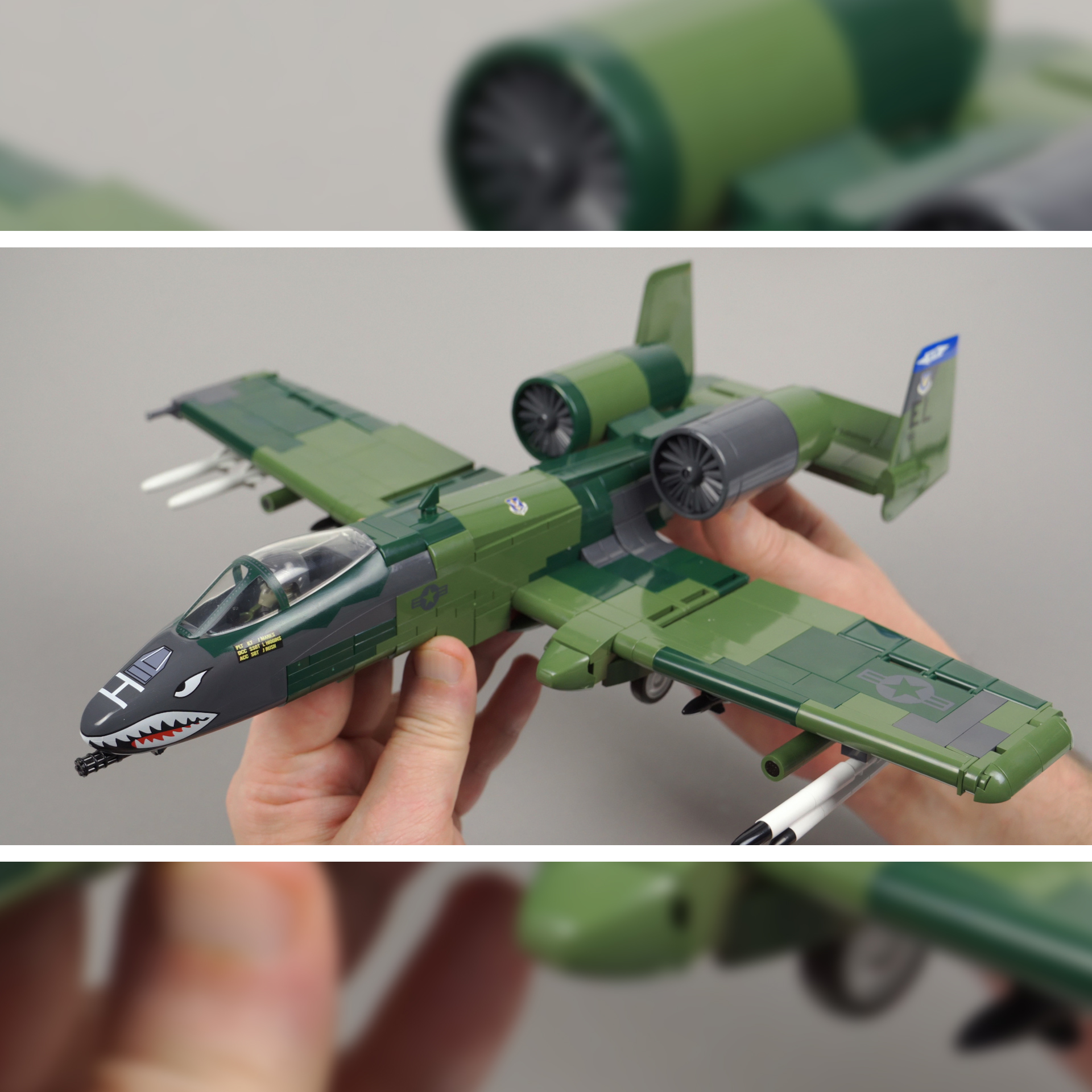 COBI 5856 - A-10 Thunderbolt WARTHOG (Speed Build Review) - BrickMeet DE