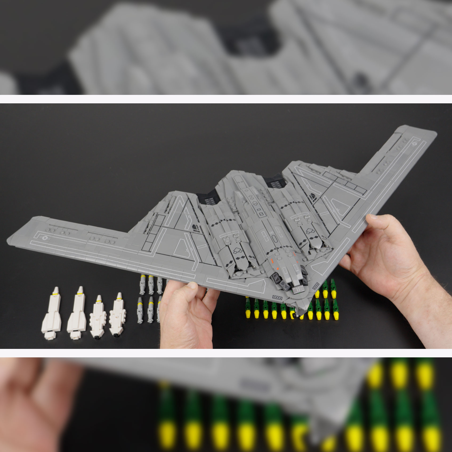 Reobrix 33038 - B-2 Bomber - Quick&Dirty! (Speed Build Review ...