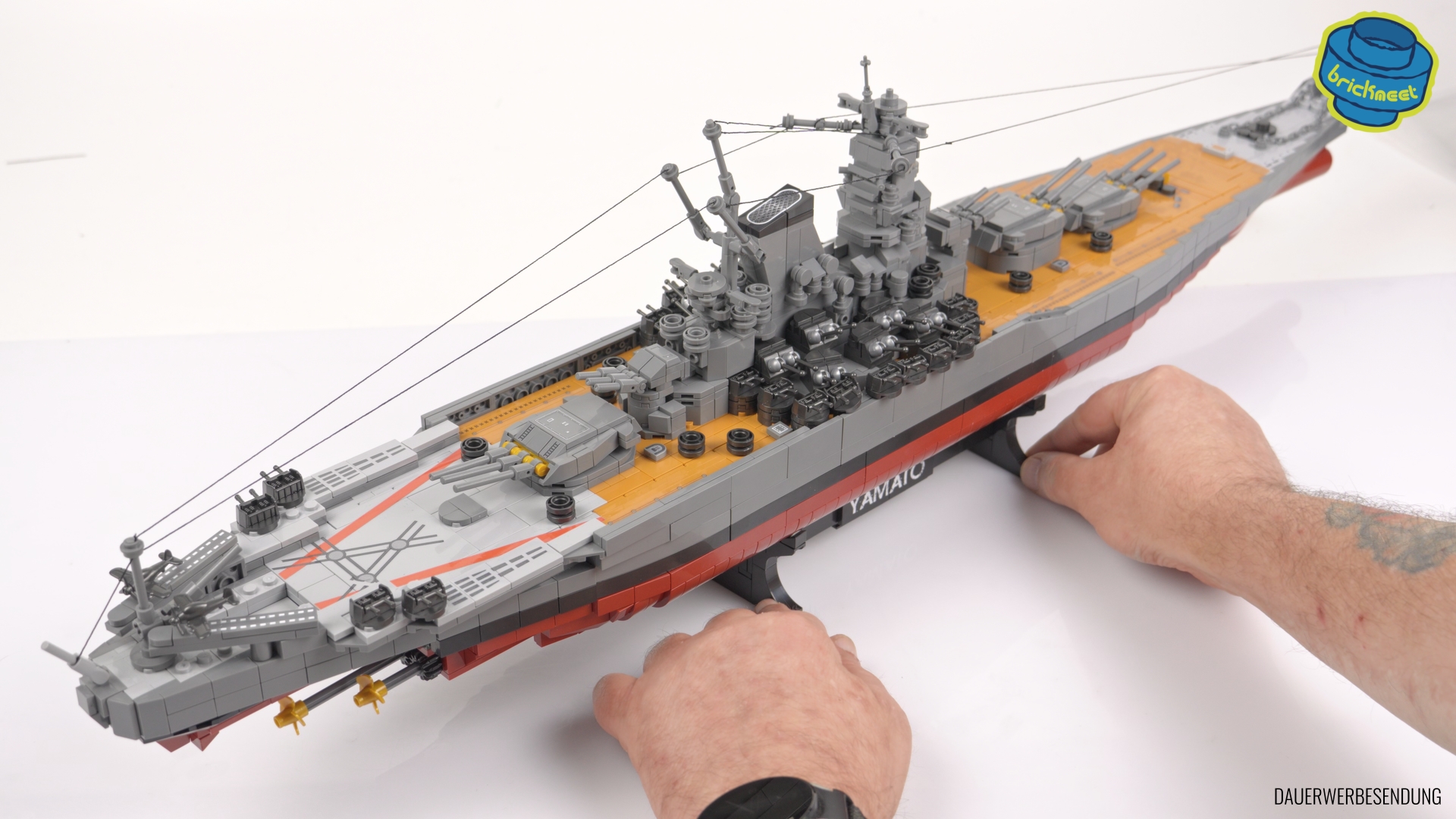 MISINI M7001 - Yamato Battleship (Speed Build Review) - BrickMeet DE