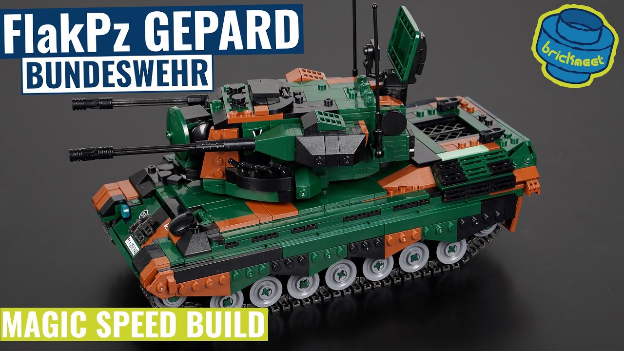 Xingbao XB-06045 - FlakPz GEPARD (Speed Build Review) - BrickMeet DE