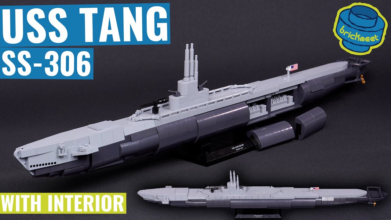COBI 4831 - USS TANG SS-306 (Speed Build Review) - BrickMeet DE