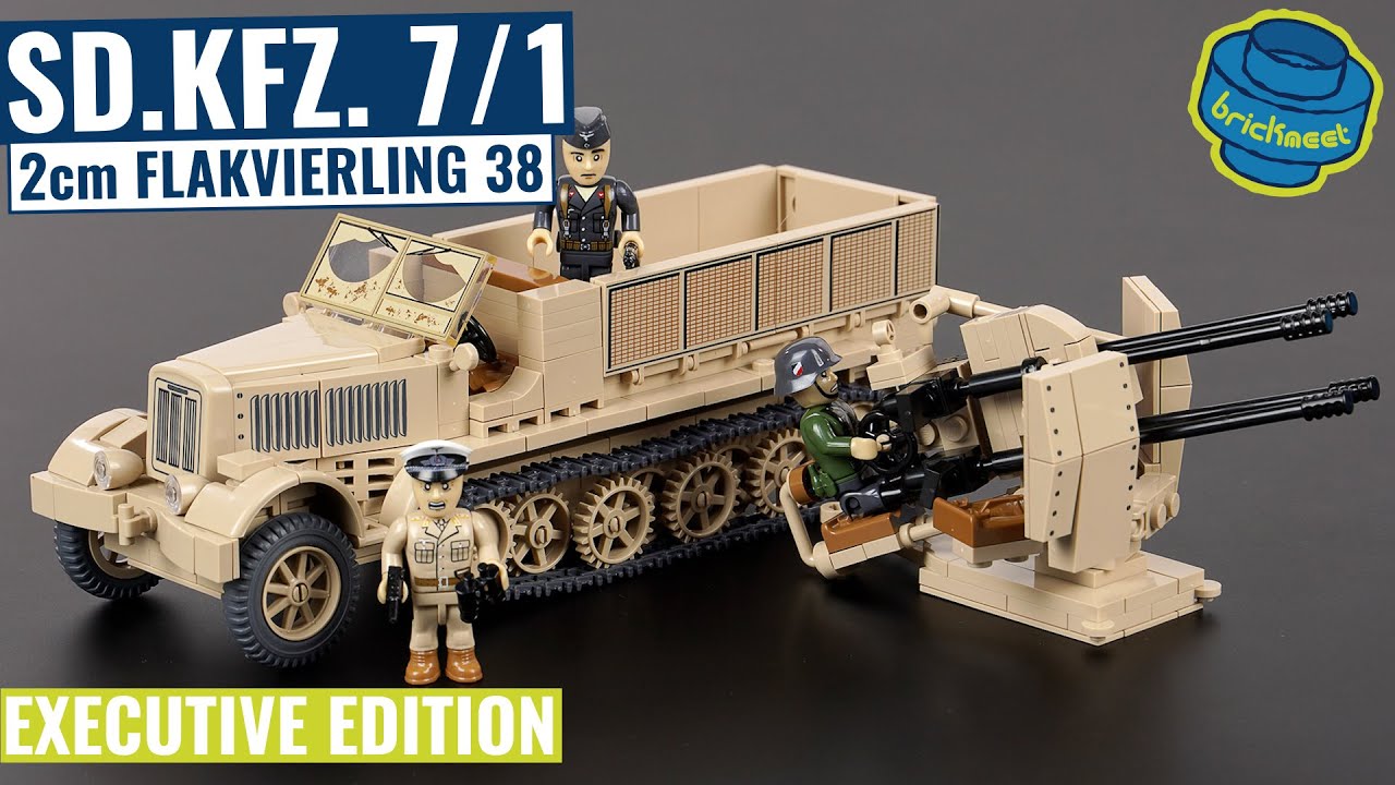 COBI 2274 - Sd.Kfz. 7/1 & 2cm Flakvierling 38 - Executive Edition ...
